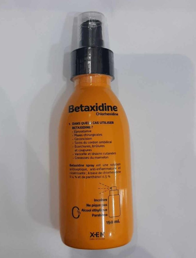 BETAXIDINE CHLORHEXIDINE SPRAY FL 150 ML - PARA CENTRE