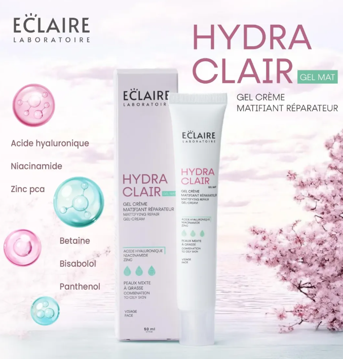 ECLAIRE HYDRA CLAIR MAT GEL-CREME 50 ML - PARA CENTRE