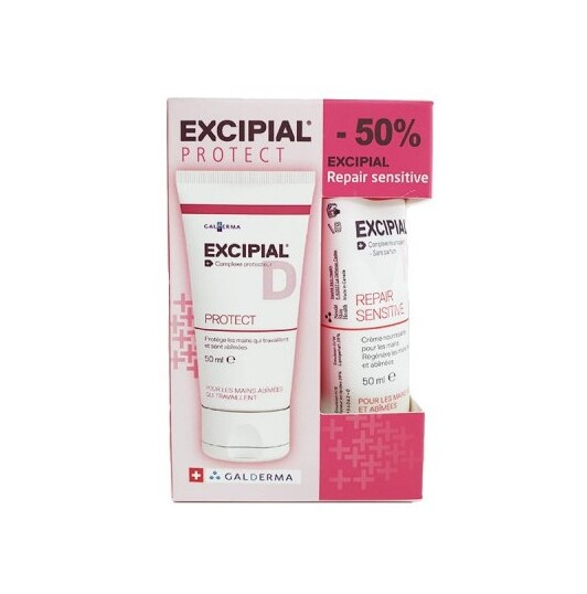 EXCIPIAL COFFRET EXCIPIAL PROTECT + REPAIR SENISITVE MAINS - PARA CENTRE