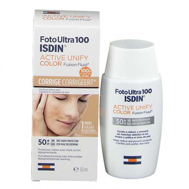 ISDIN Active Unify COLOR Fusion Fluid SPF 50+ – PARA CENTRE