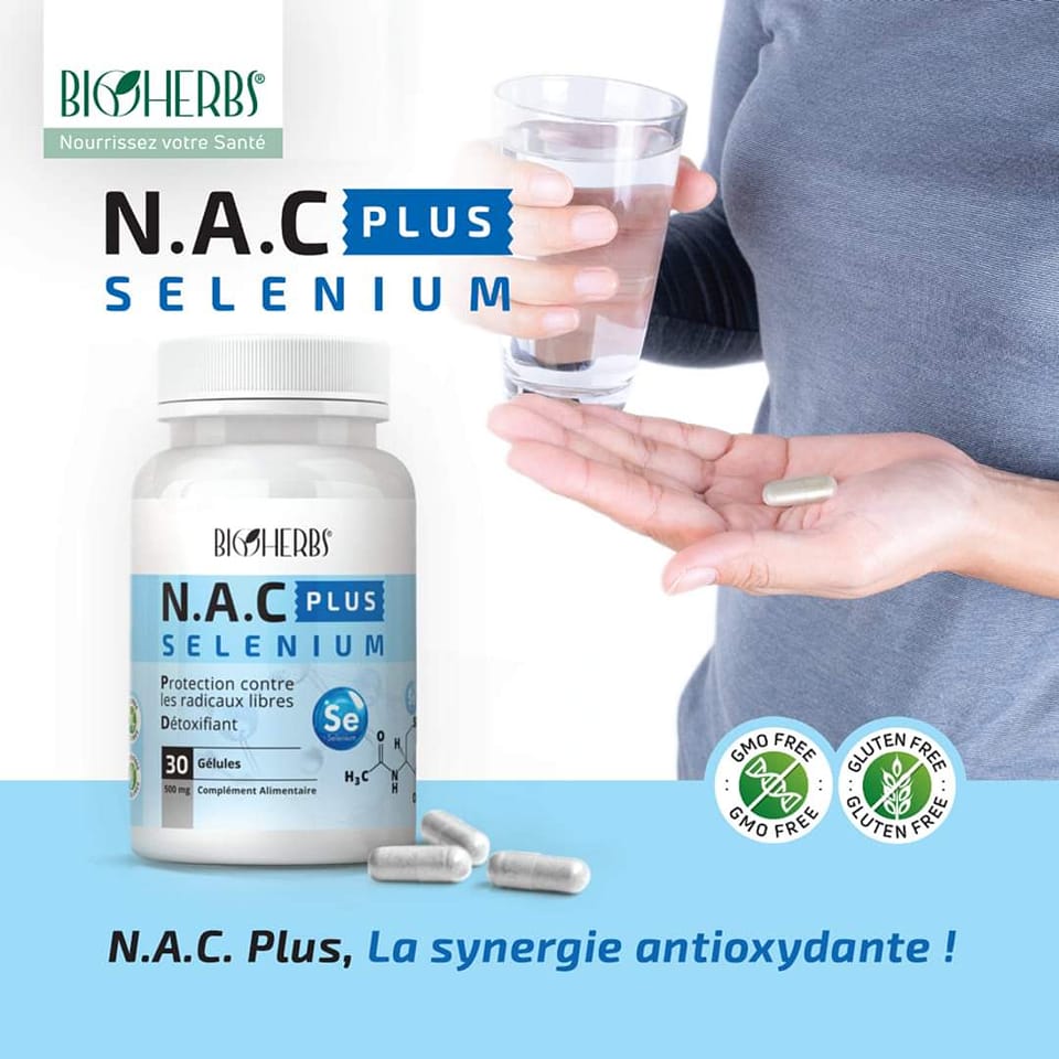 N.A.C PLUS SELENIUM 30 GELULES – PARA CENTRE
